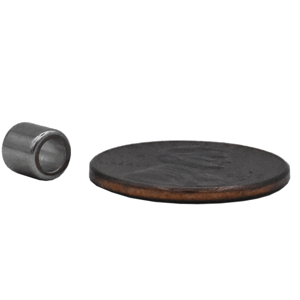 Neodymium Tube Magnet 5mm OD x 3.10mm ID x 5mm N52 Diametrically ...